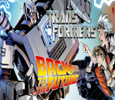 Transformers / Back to the Future Comic Book CrossoverReggie's Take.com